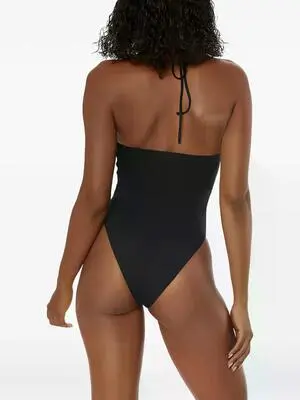 MAYGEL CORONEL Mariluz Flower-ruffle Swimsuit