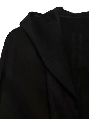 Rick Owens V-neck Hoodie