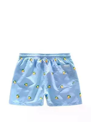 OAS Company Lemon-print Swim Shorts