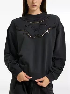 MARANT ETOILE Floral-embroidered Sweatshirt