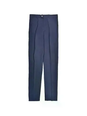Brunello Cucinelli Pressed-crease Trousers - Blue