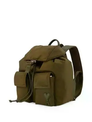 AMI Paris Small Marcel Flap Backpack