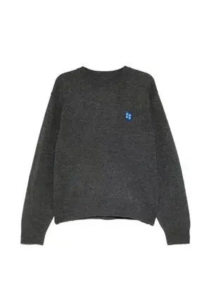 ADER ERROR Logo-patch Sweater - Grey
