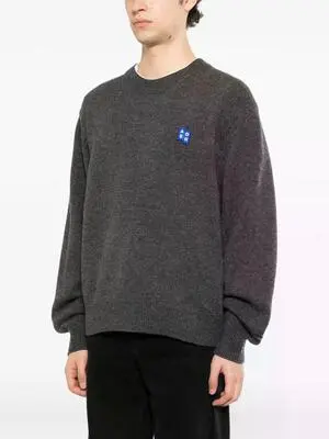 ADER ERROR Logo-patch Sweater - Grey