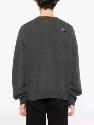 ADER ERROR Logo-patch Sweater - Grey