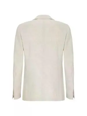 LARDINI Herringbone-weave Blazer