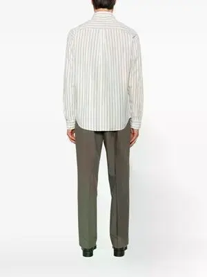 LES DEUX Striped Button-down Shirt