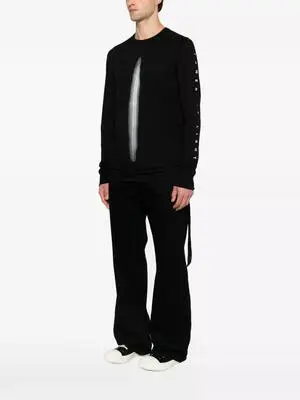 Rick Owens Graphic-print Long-sleeve T-shirt