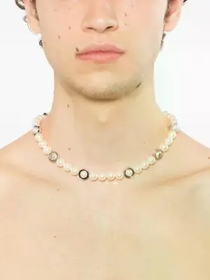 Casablanca Sci-fi Pearl Necklace