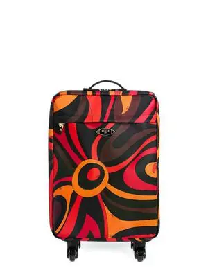 Emilio Pucci Marmo-print Cabin Trolley - Black