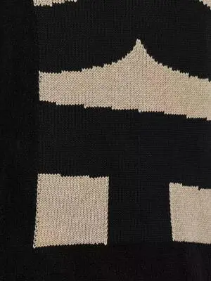 Comme Des Garçons Intarsia-knit Crew-neck Sweater