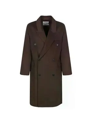 AMARANTO Double-breasted Coat