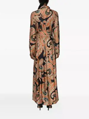 CONNOR&BLAKE Selina Paisley-print Maxi Dress