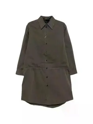 MAISON MARGIELA Drawstring-waist Shirt Mini Dress