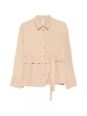 Imperial Belted Button-down Shirt
