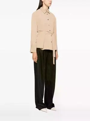 Imperial Belted Button-down Shirt