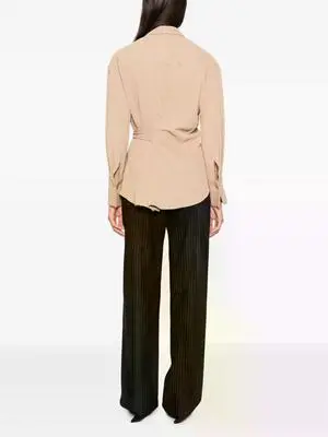 Imperial Belted Button-down Shirt