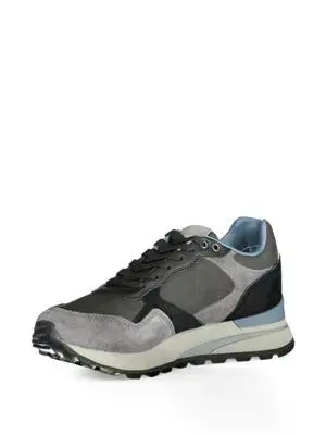 BLAUER. Suede Panelled Sneakers