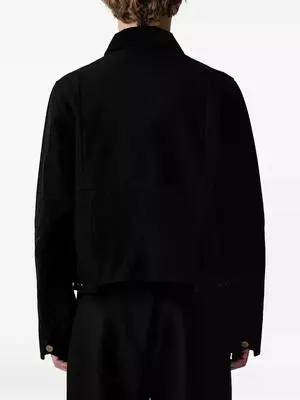 Vetements Faux-fur Trim Corduroy-collar Jacket