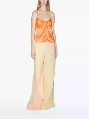 Rosetta Getty Twist-front Tank Top