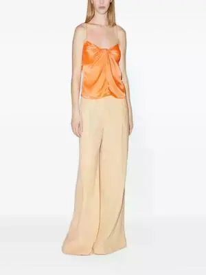 Rosetta Getty Twist-front Tank Top