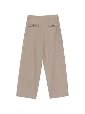 ROBERTO COLLINA Concealed-closure Trousers