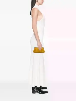Miu Miu 2010-2026 Matelasse Nappa Kiss Lock Frame Clutch Bag