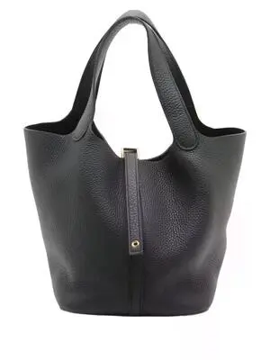 Hermès 2025 Clemence Picotin Lock 22 Handbag - Black