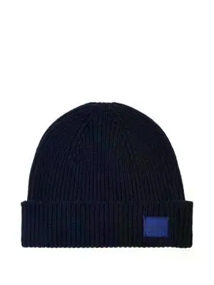 Paul Smith Royal Cashmere-blend Beanie - Blue