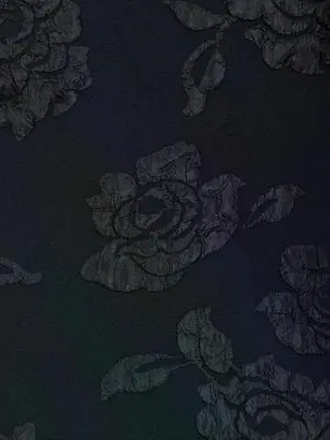 ROTATE BY BIRGER CHRISTENSEN Jacquard Mini Dress Dark Blue