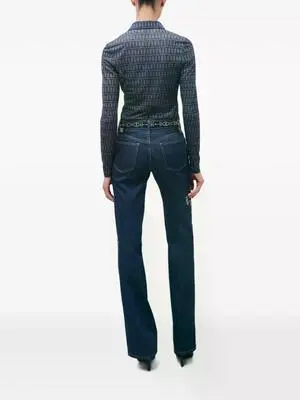 Tory Burch Embellished Bootcut Jeans