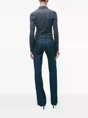 Tory Burch Embellished Bootcut Jeans