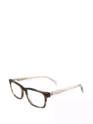 Rag & Bone Horn-effect Rectangle-frame Glasses