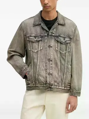 LEVI'S Faded-effect Denim Jacket - Grey