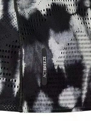 Asics Limited Series Metarun Tie-dye Raglan-sleeve T-shirt - Black