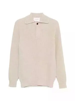 BALLANTYNE Ribbed-knit Sweater - Neutrals