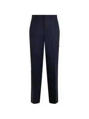 Moschino Belt-loop Trousers - Blue