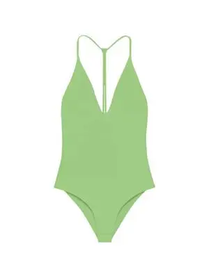 Jade Swim V-neck Swimsuit