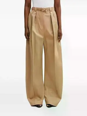 Sportmax Belted Pleated Trousers