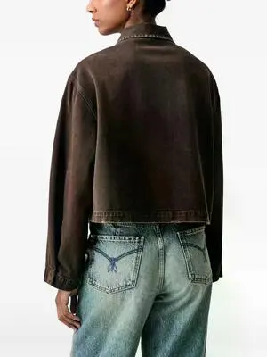 VICOLO Embellished-button Denim Jacket