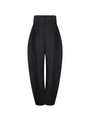 RÓHE Puck Pleated High-waisted Trousers