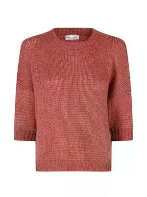ROBERTO COLLINA Maglia Girocollo Chunky-knit Jumper - Pink