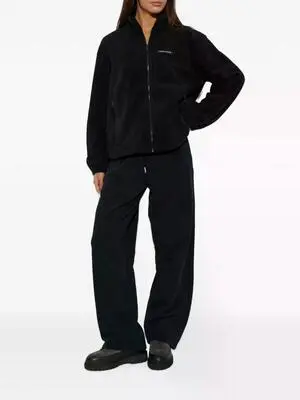 Canada Goose Tayen Logo-patch Oversized Jacket - Black