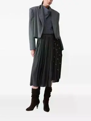 Liu Jo Pleated Skirt With Jewel Embroidery