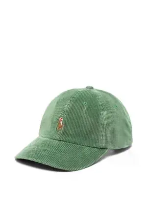 Polo Ralph Lauren Logo-embroidered Corduroy Baseball Cap - Green