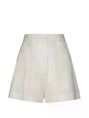 Matthew Bruch Button-fastening Pleated Shorts