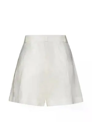 Matthew Bruch Button-fastening Pleated Shorts