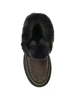 EMU AUSTRALIA Sunnie Shearling-trim Platform Boots
