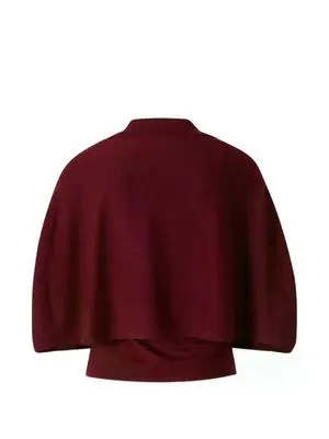 Simkhai Layered Spread-collar Sweater - Red