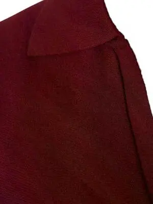 Simkhai Layered Spread-collar Sweater - Red